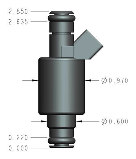 Bosch 0280158060 - Ford GT Injector - CPRRACING